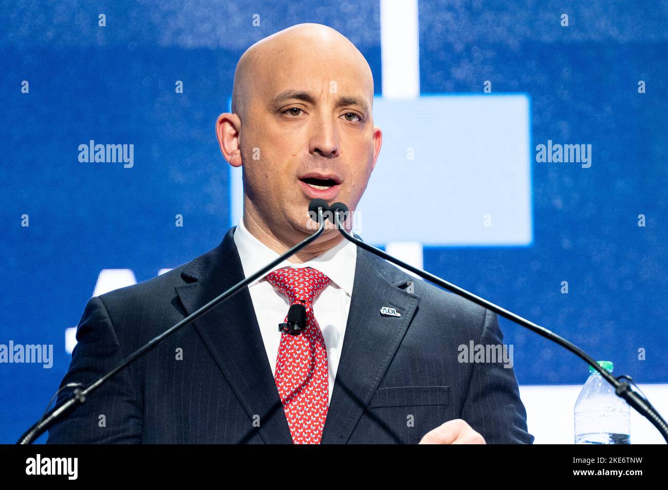 New York, United States. 10th Nov, 2022. Jonathan Greenblatt, CEO and ...