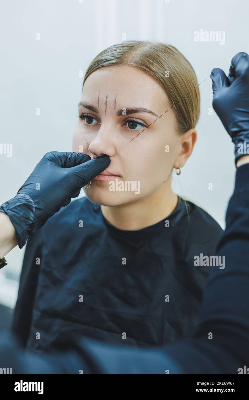 Brow mapping hi-res stock photography and images - Alamy