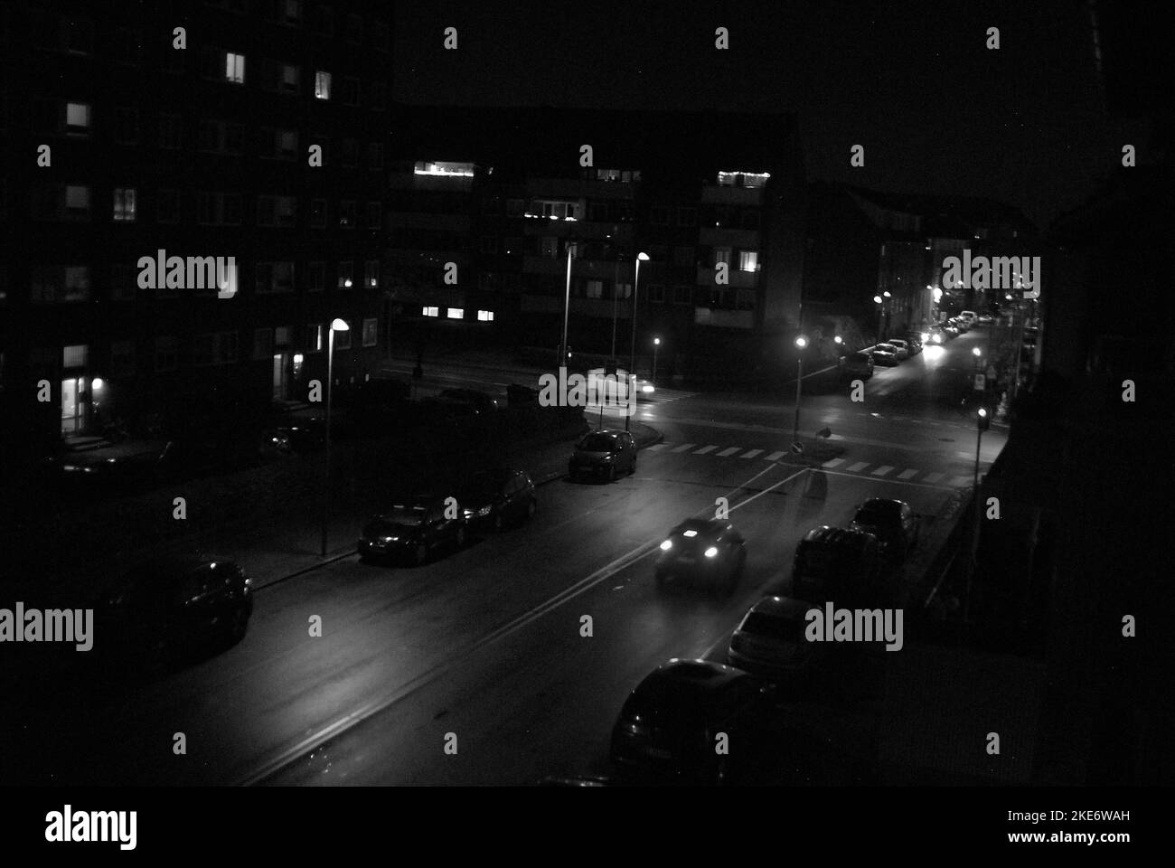 Night street lightd hi-res stock photography and images - Alamy