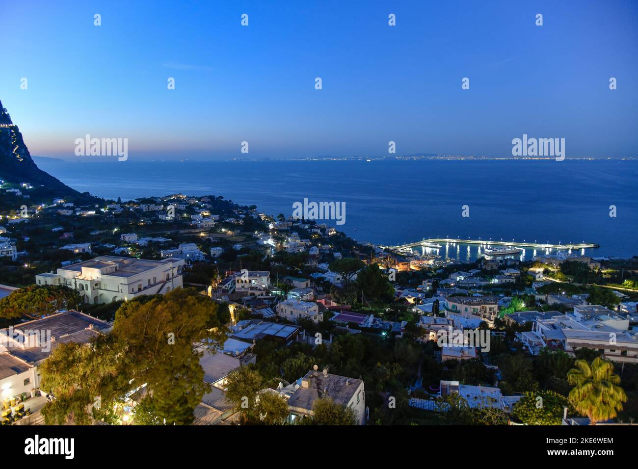 Capri by night hi-res stock photography and images - Alamy