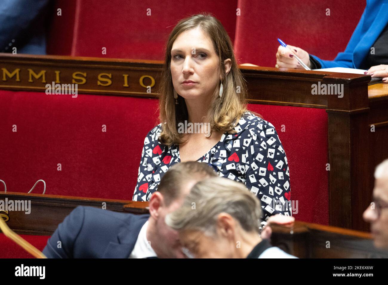 French Junior Minister for the Education and Professional training ...