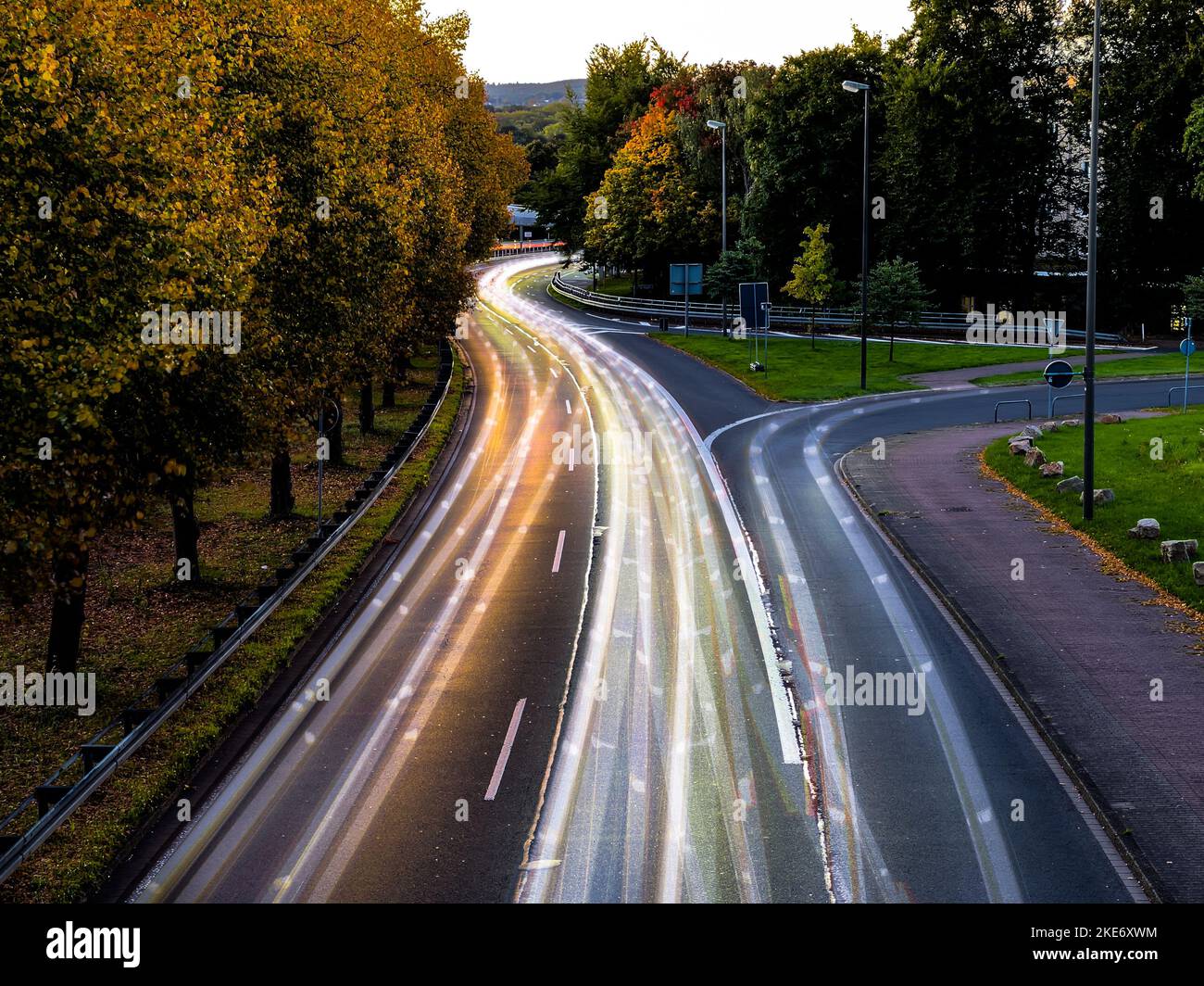 Freeway motorway highway autobahn intersection hi-res stock photography ...