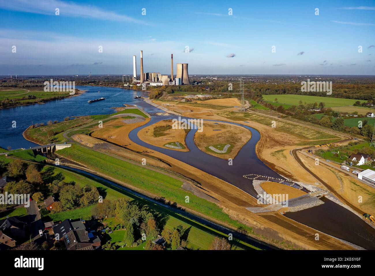 Emscher estuary renaturation hi-res stock photography and images - Alamy