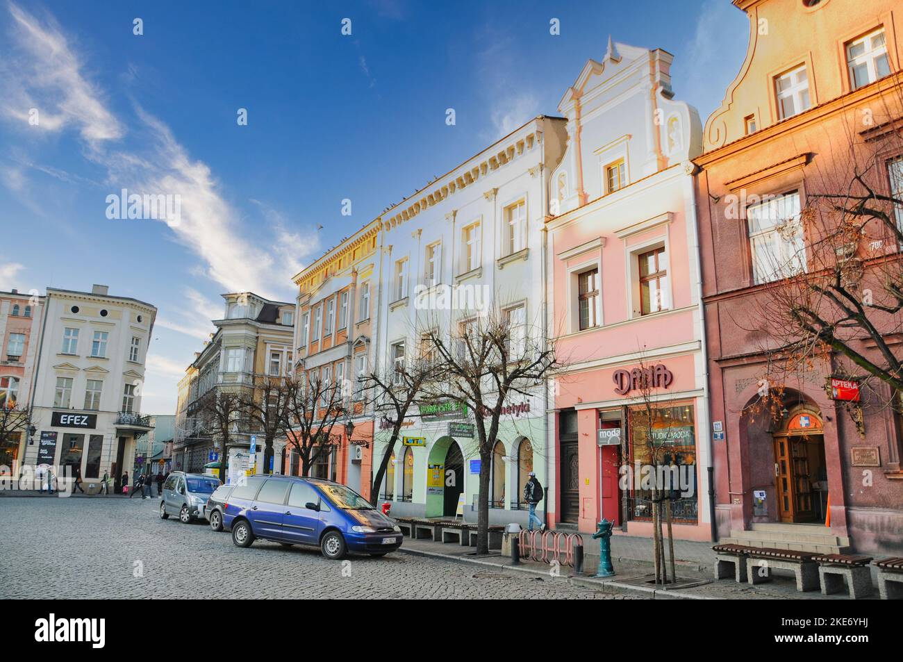 The beautiful architecture of Leszno city. Poland Stock Photo - Alamy