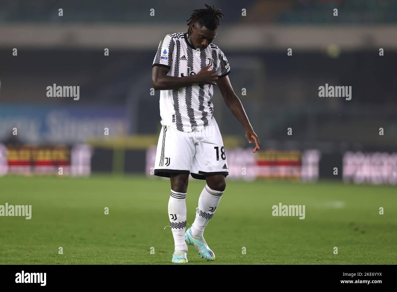 Italian soccer serie a verona v juventus hi-res stock photography and ...