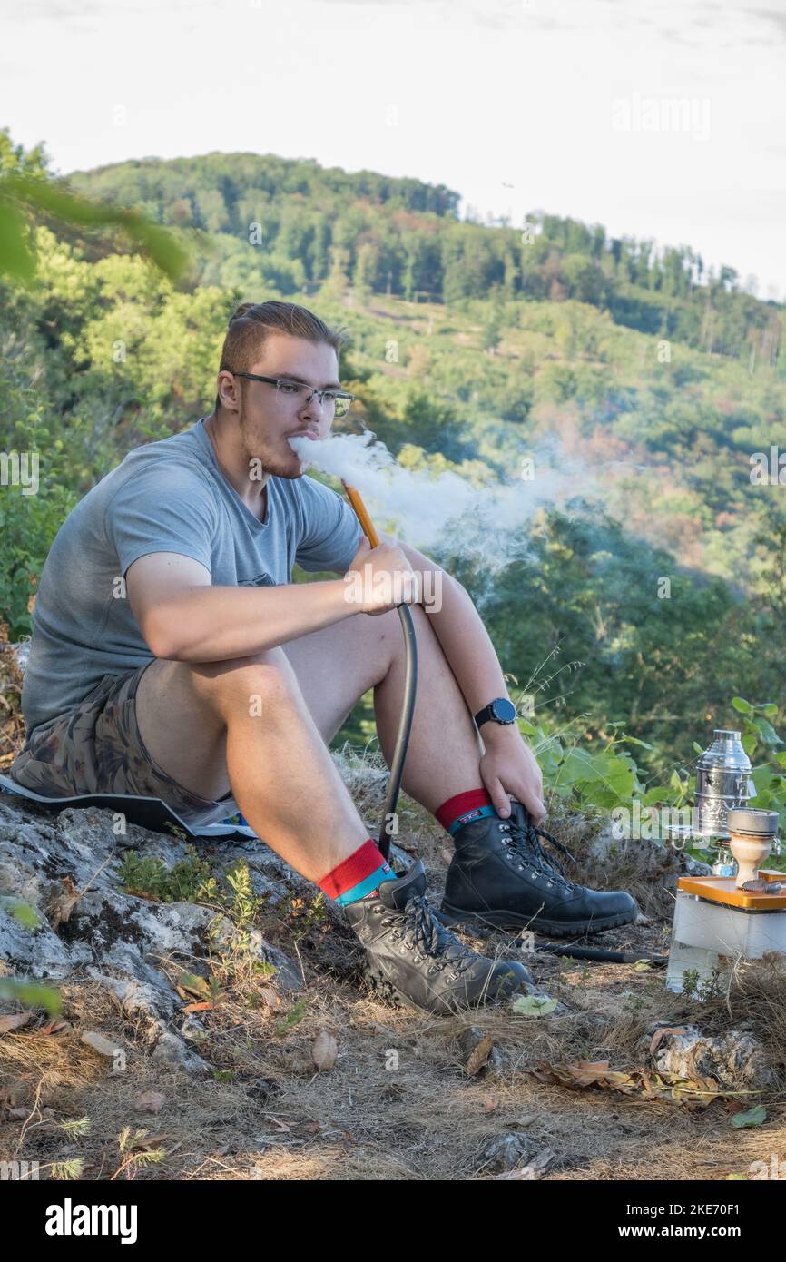 Smoking ground hi-res stock photography and images - Alamy