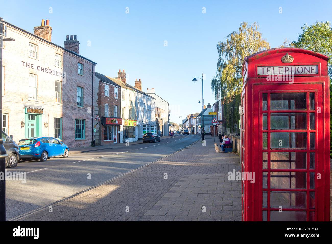 High Street, Holbeach, Lincolnshire, England, United Kingdom Stock ...