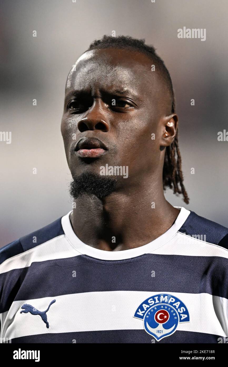 ISTANBUL - Mamadou Fall of Kasimpasa AS during the Turkish Super Lig ...