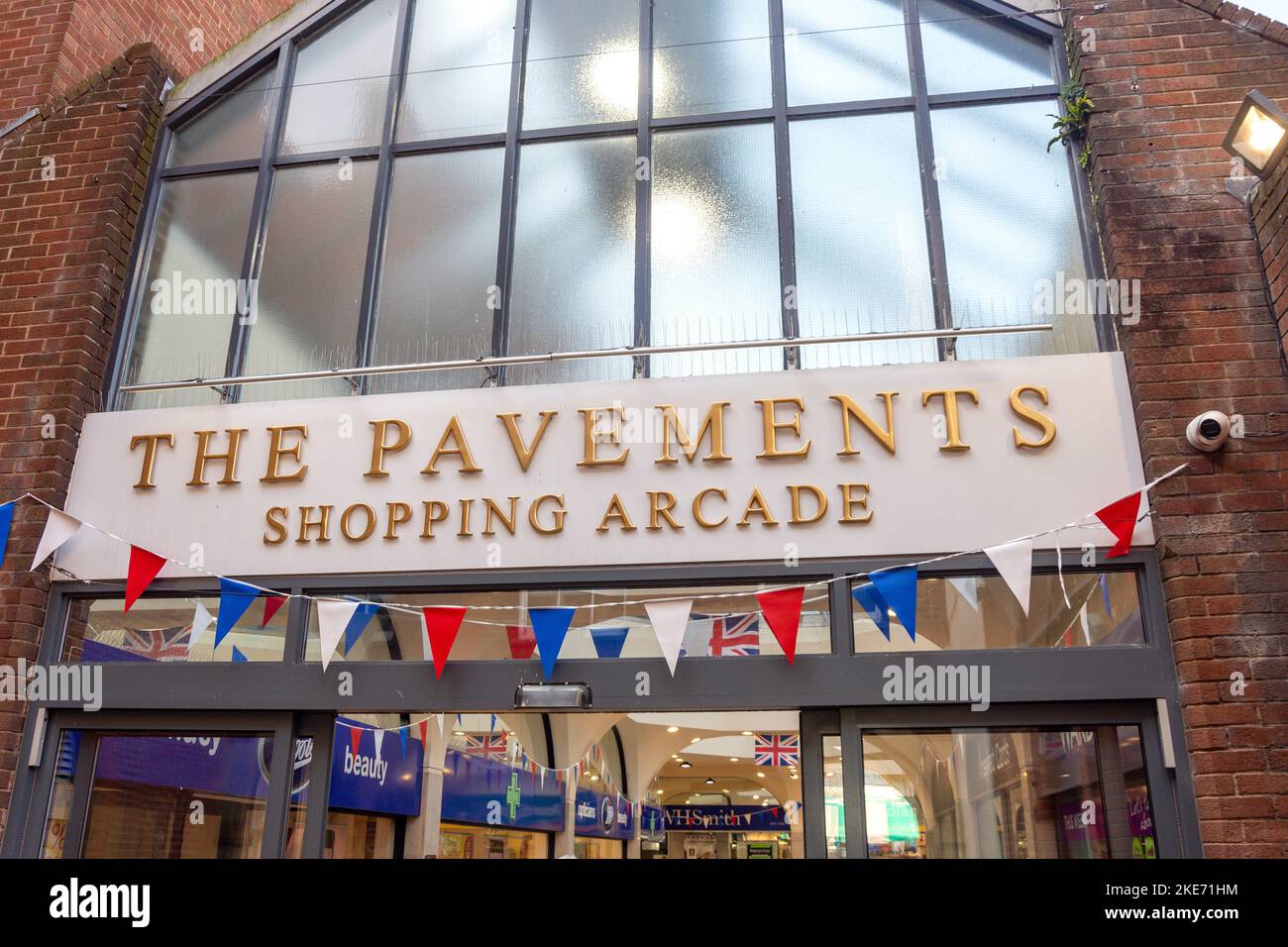 Entrance to The Pavements Shopping Centre, Low Pavement, Chesterfield ...