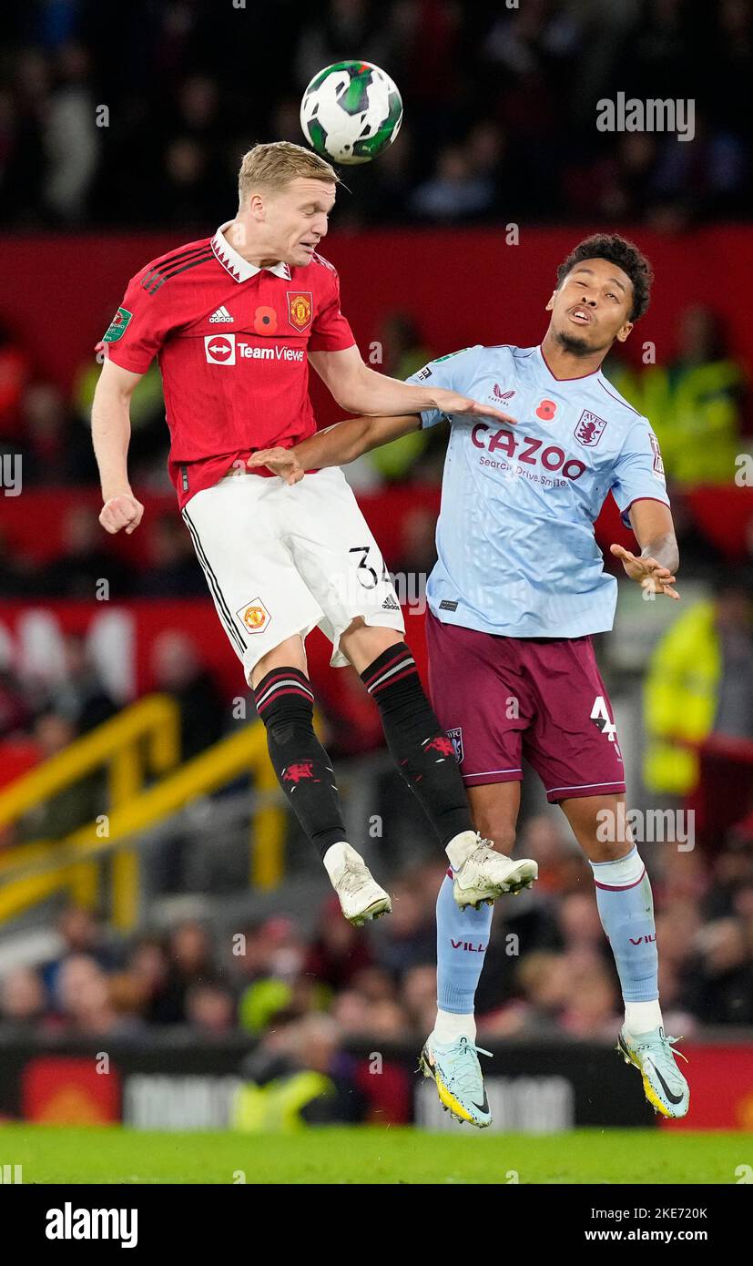 Manchester, England, 10th November 2022. Donny van de Beek of ...