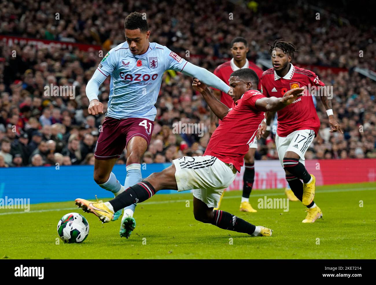 Manchester, England, 10th November 2022. Tyrell Malacia of Manchester ...