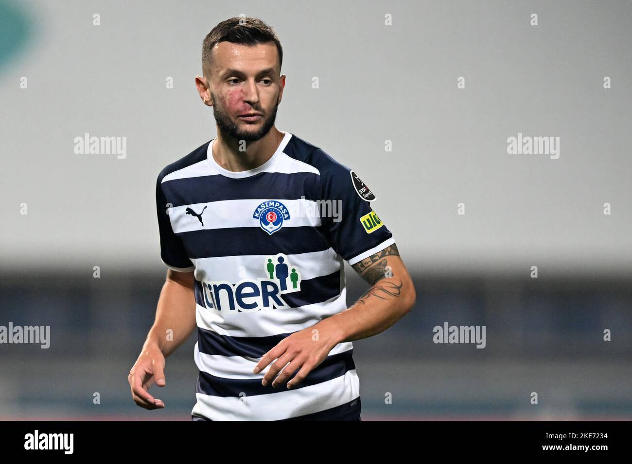 ISTANBUL - Bersant Celina of Kasimpasa AS during the Turkish Super Lig ...