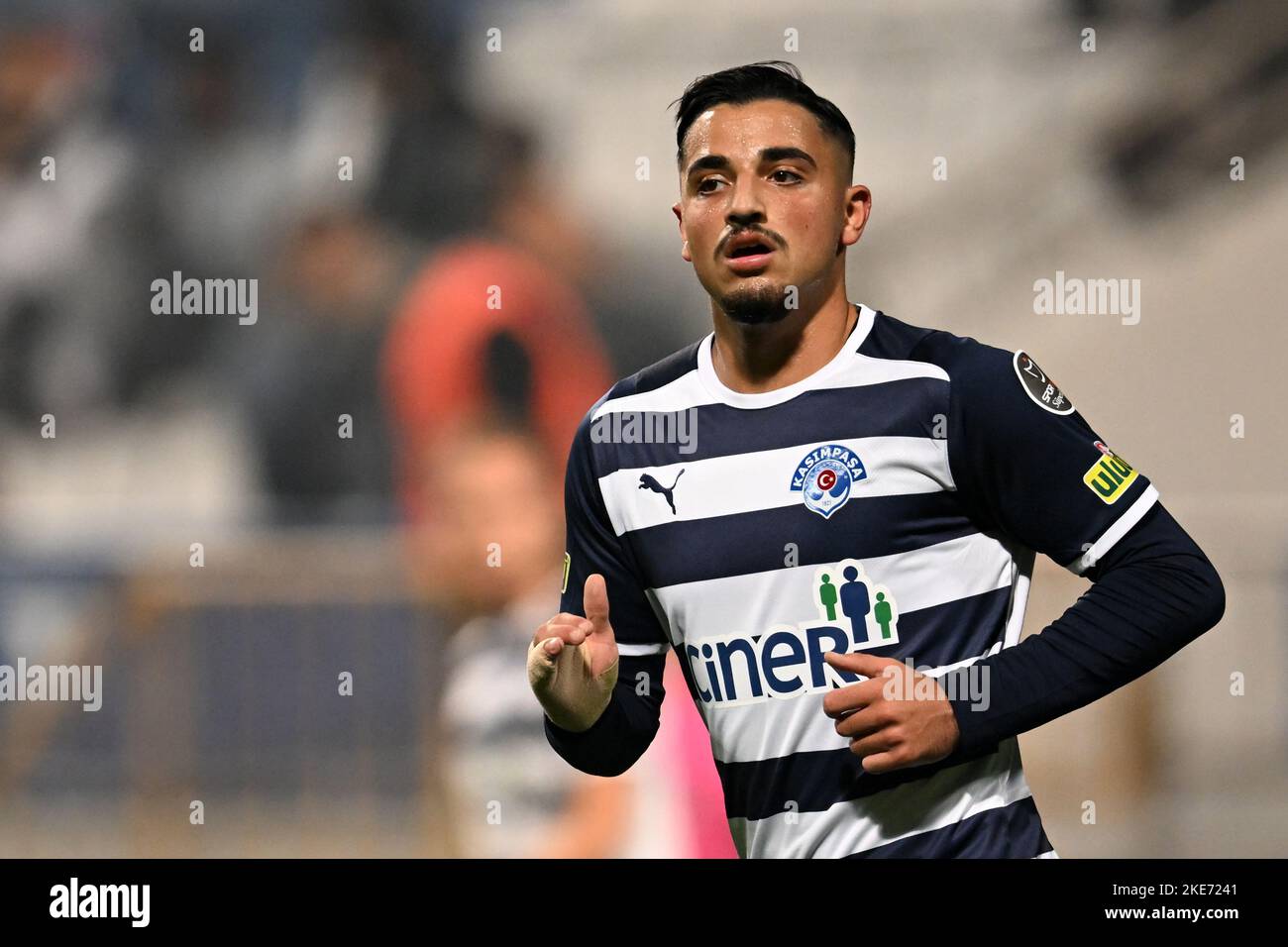 ISTANBUL - Ali Demirel of Kasimpasa AS during the Turkish Super Lig ...