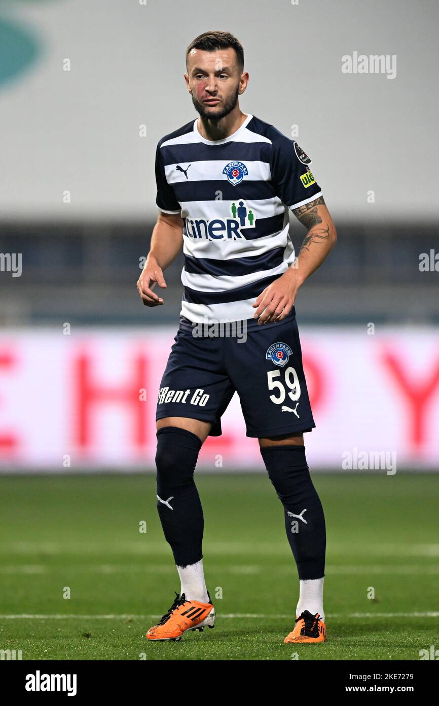 ISTANBUL - Bersant Celina of Kasimpasa AS during the Turkish Super Lig ...