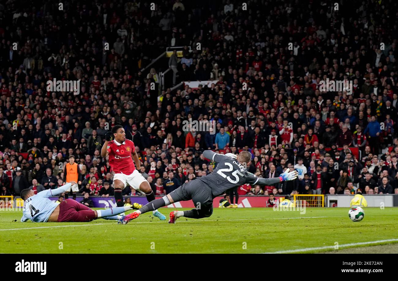Manchester, England, 10th November 2022. Anthony Martial of Manchester ...