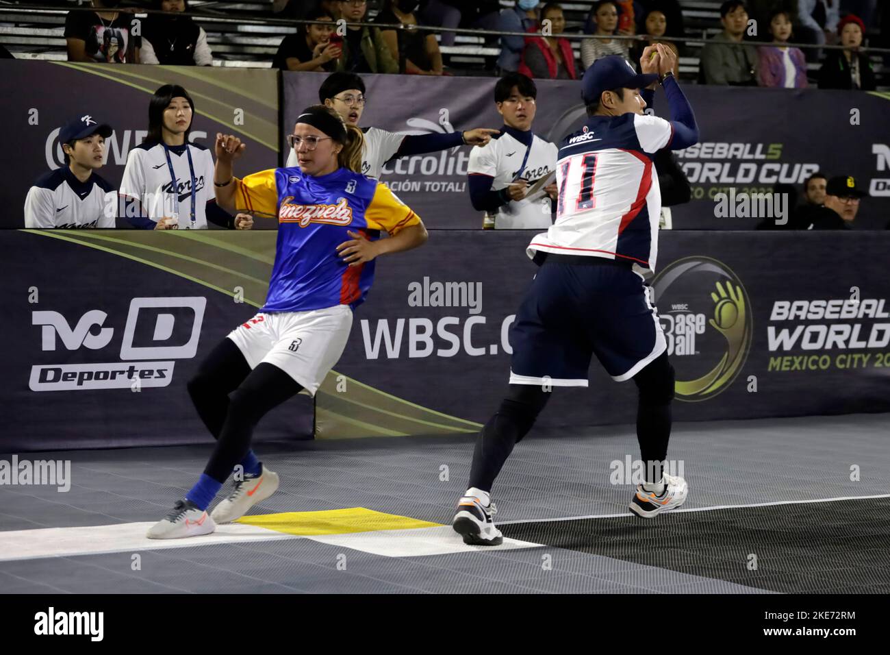 Non Exclusive: November 9, 2022, Mexico City, Mexico: Players of ...