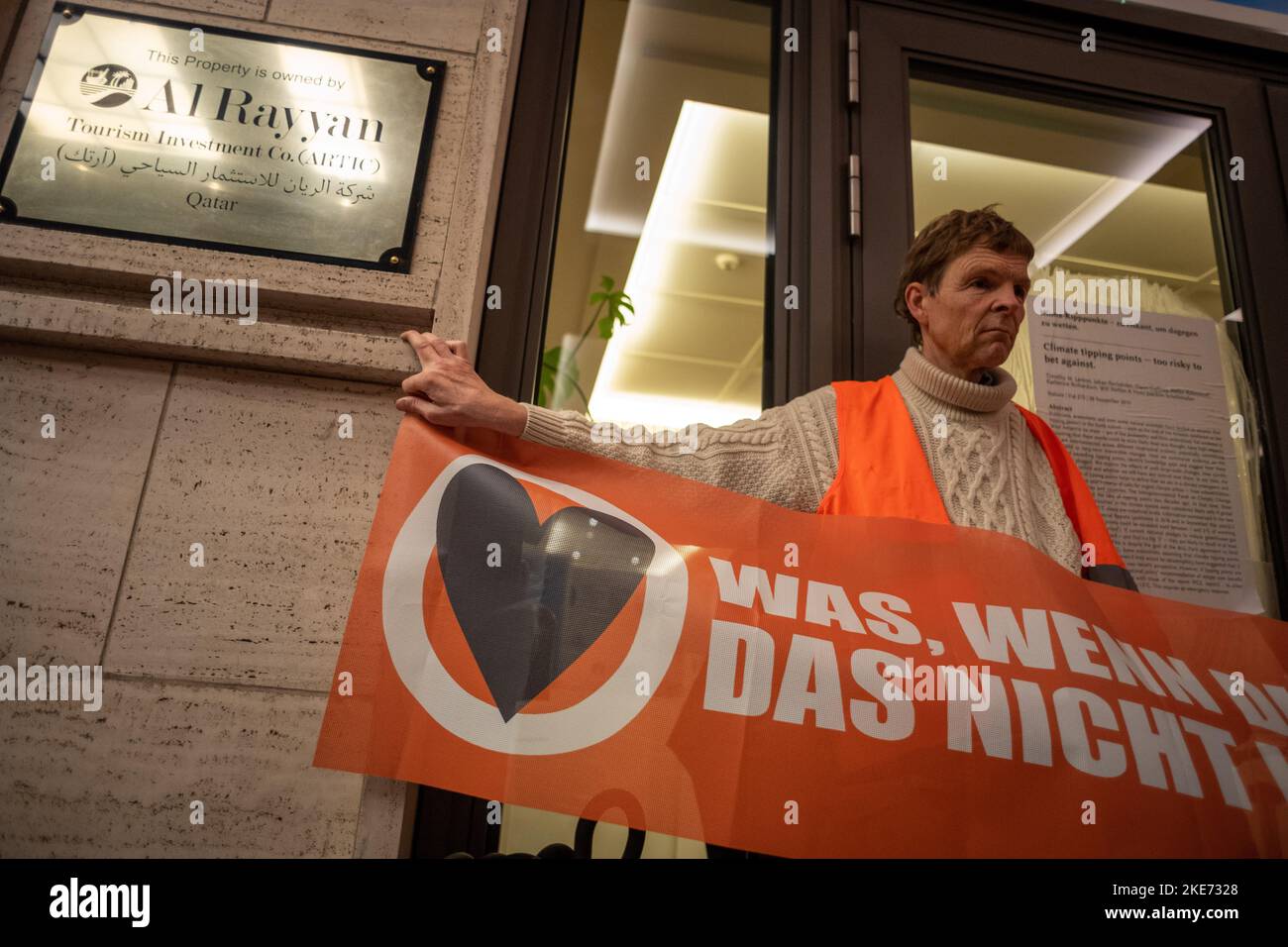 Berlin, Germany - October 16 2022: Scientist rebellion group protest ...