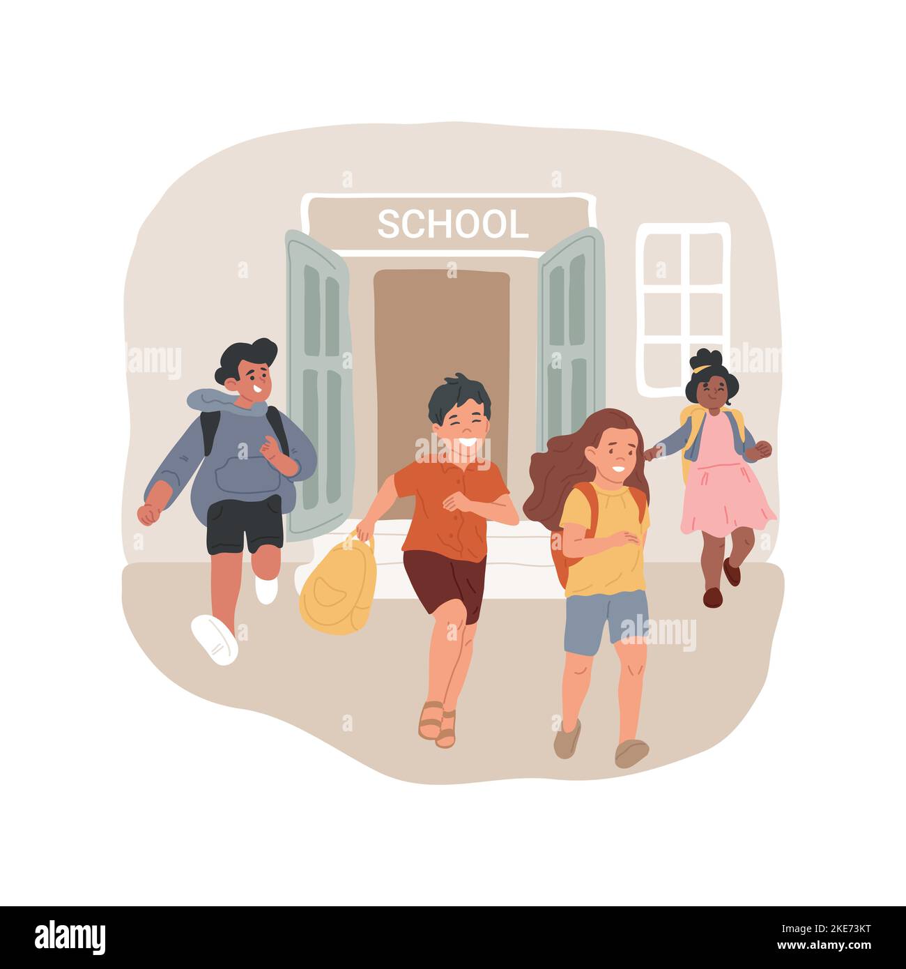 Kids Running Away Clipart Two Kids Holding Hands Running Away On Sandy