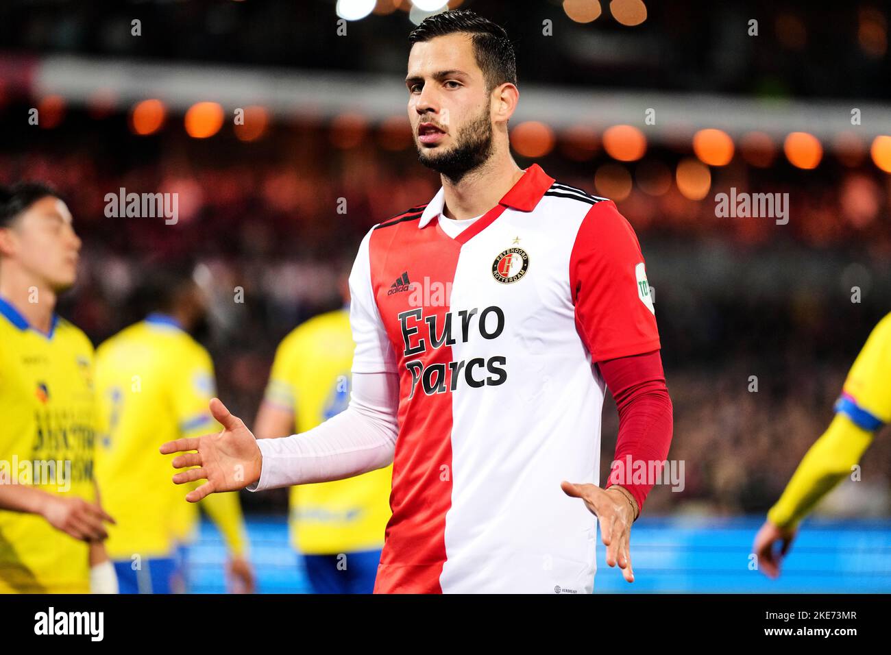 Rotterdam - David Hancko of Feyenoord during the match between ...