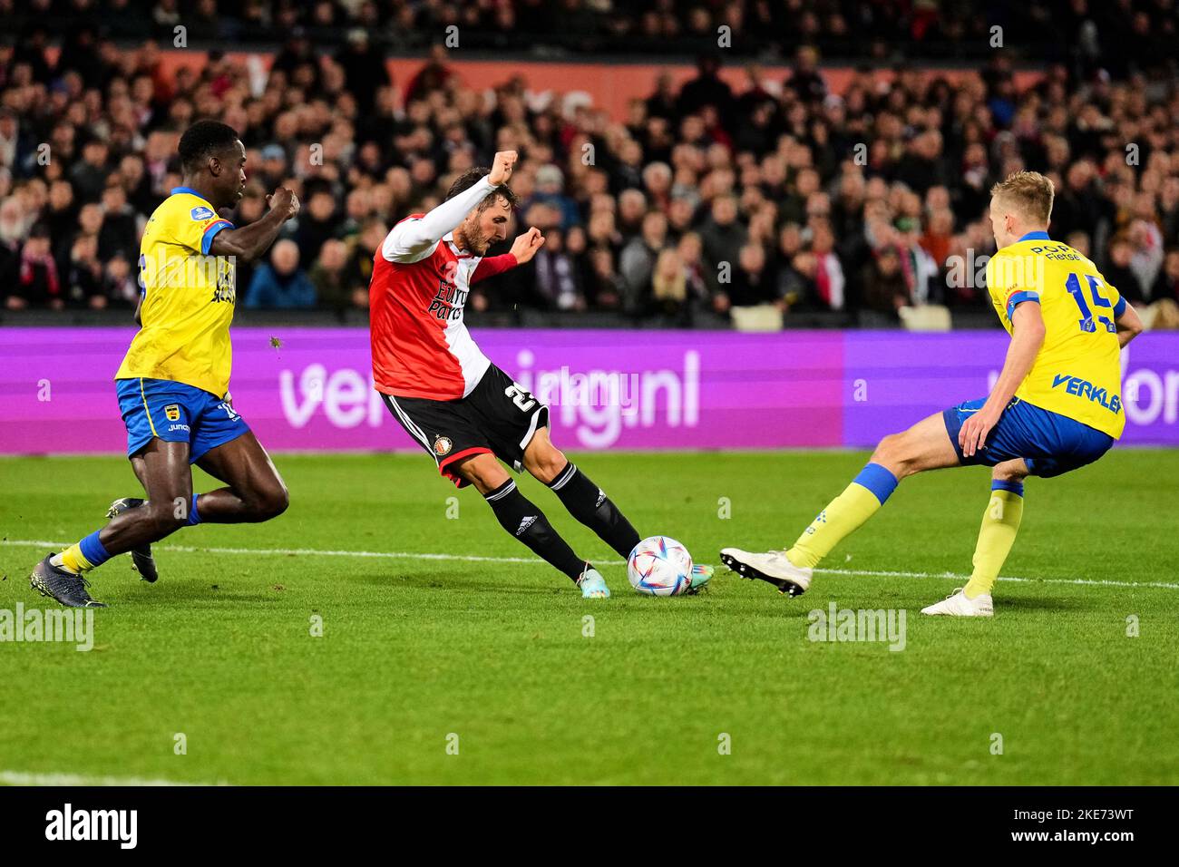 Rotterdam - Santiago Gimenez of Feyenoord during the match between ...
