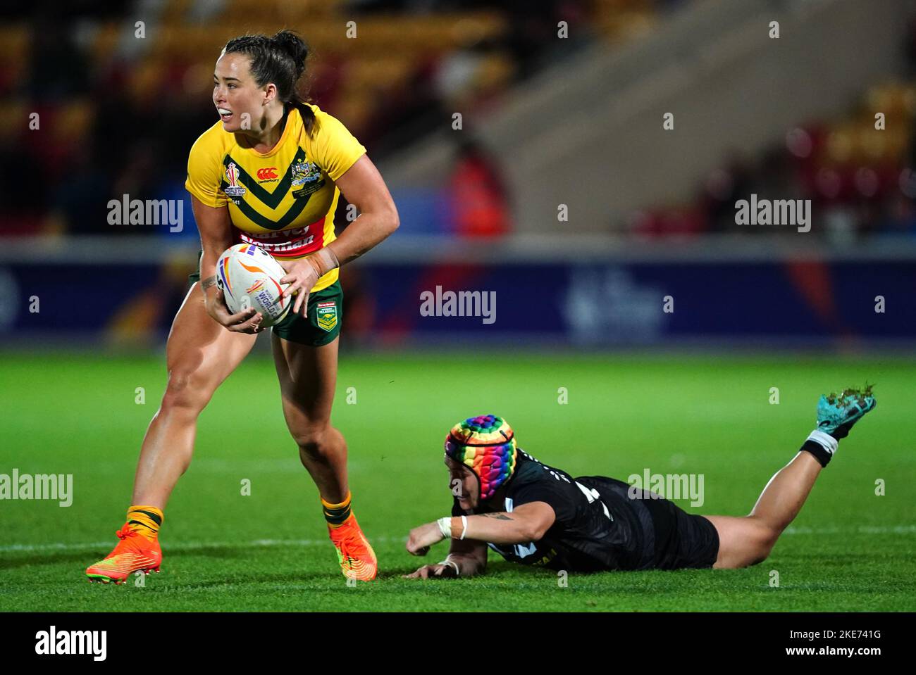 Australia v new zealand womens rugby league world cup group hi-res ...