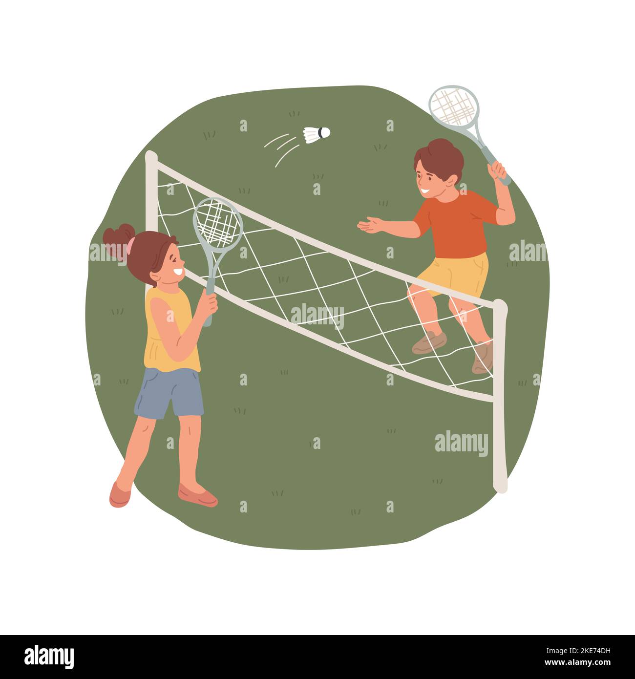 Animated Kids At Recess