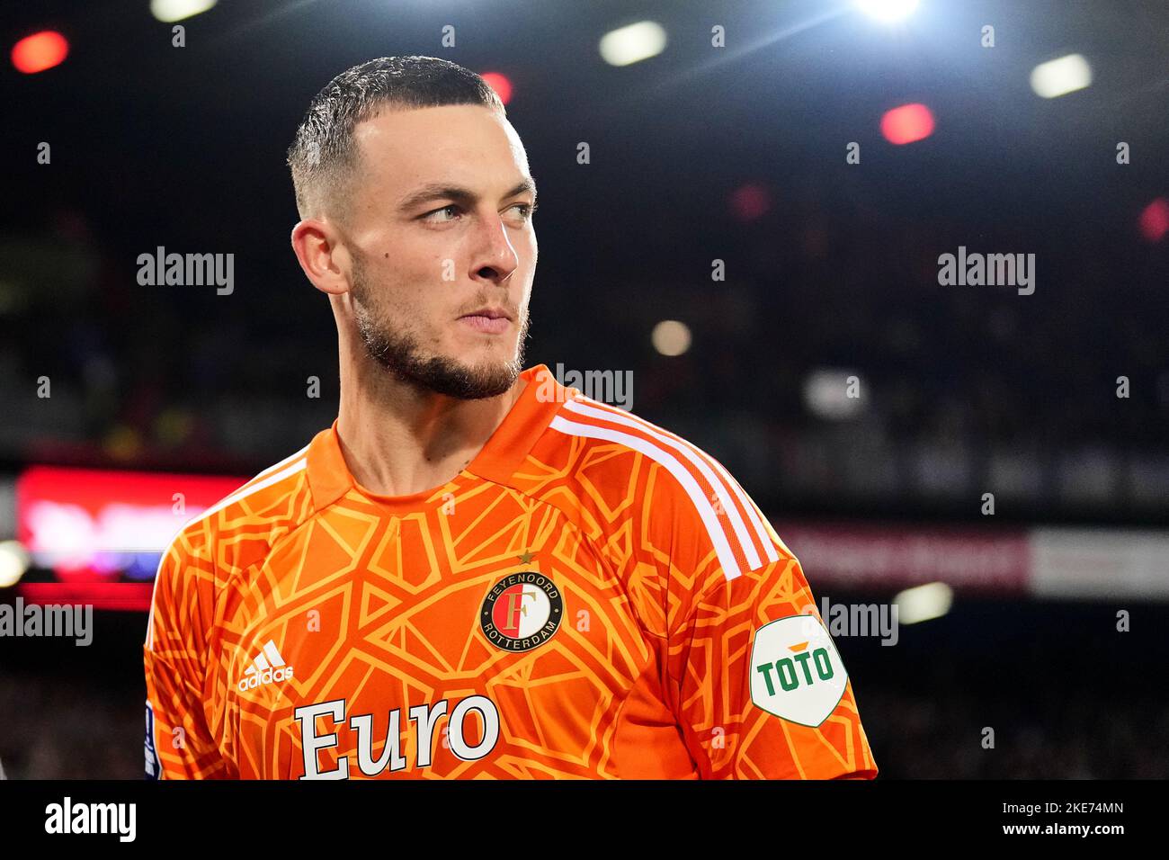 Rotterdam - Feyenoord keeper Justin Bijlow during the match between ...