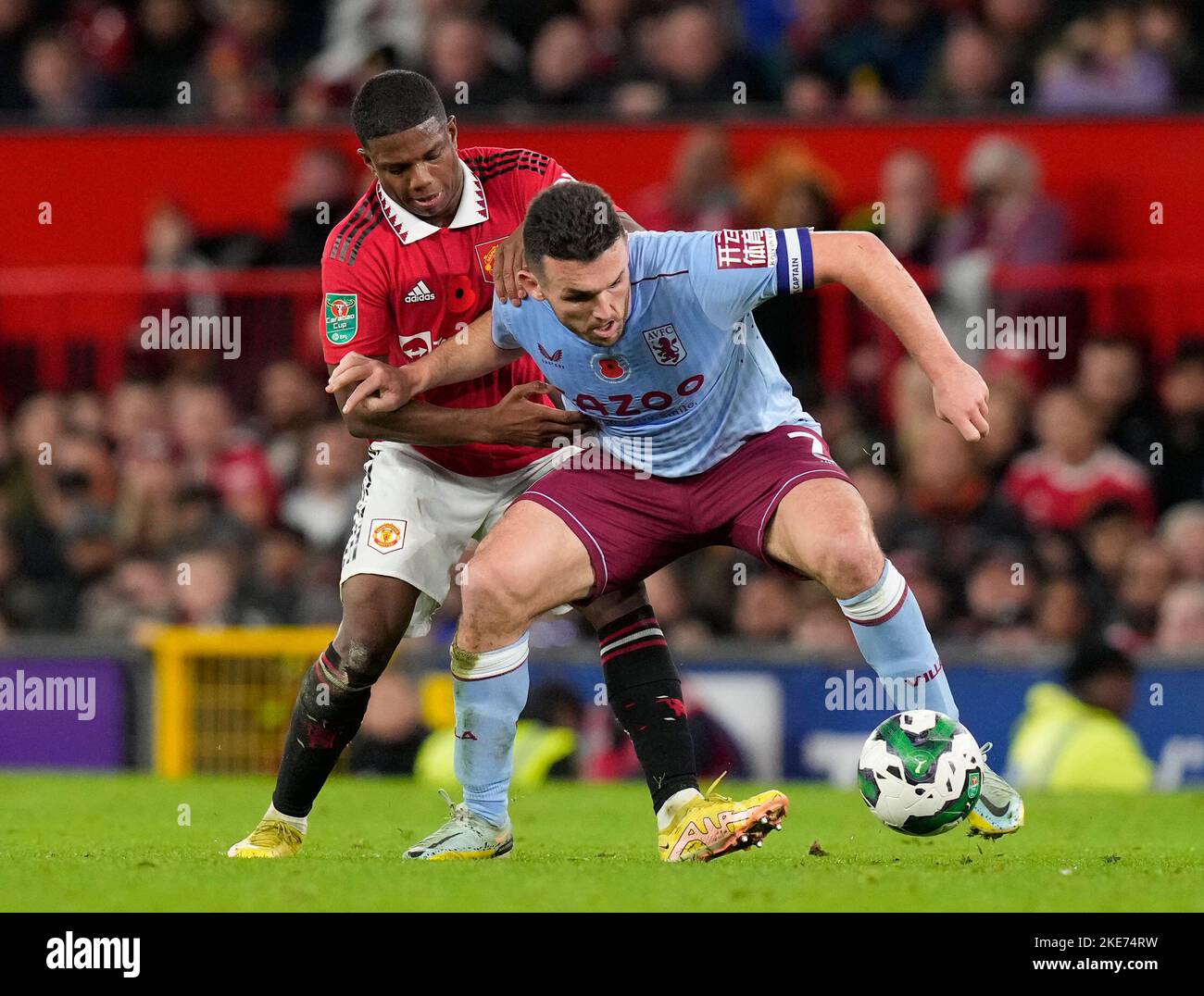 Manchester, England, 10th November 2022. Tyrell Malacia of Manchester ...