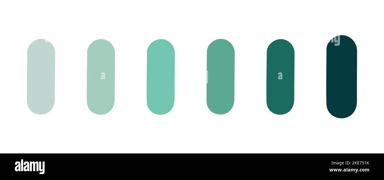 Rounded rectangles in a row Stock Vector Image & Art - Alamy