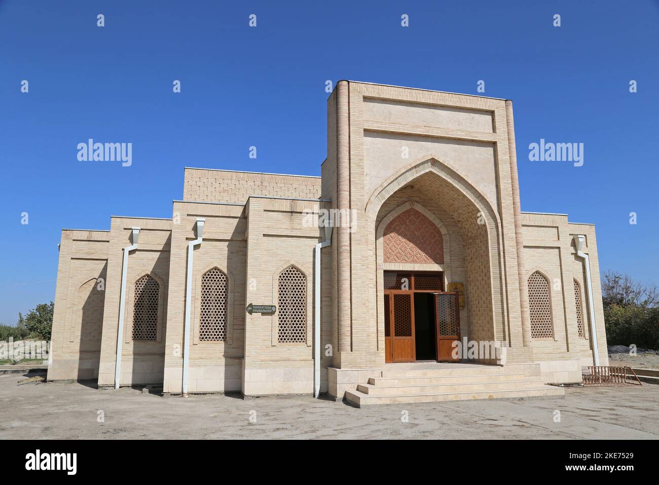 Modern Ablutions Building, Chor Bakr Necropolis, Sumitan, Bukhara ...