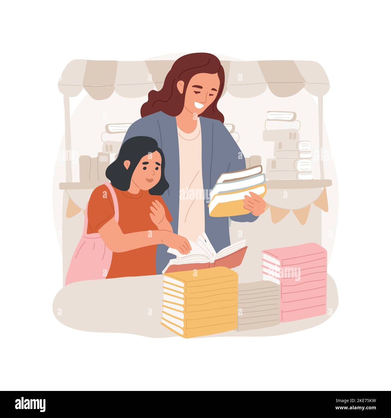 School fair stall Stock Vector Images - Alamy