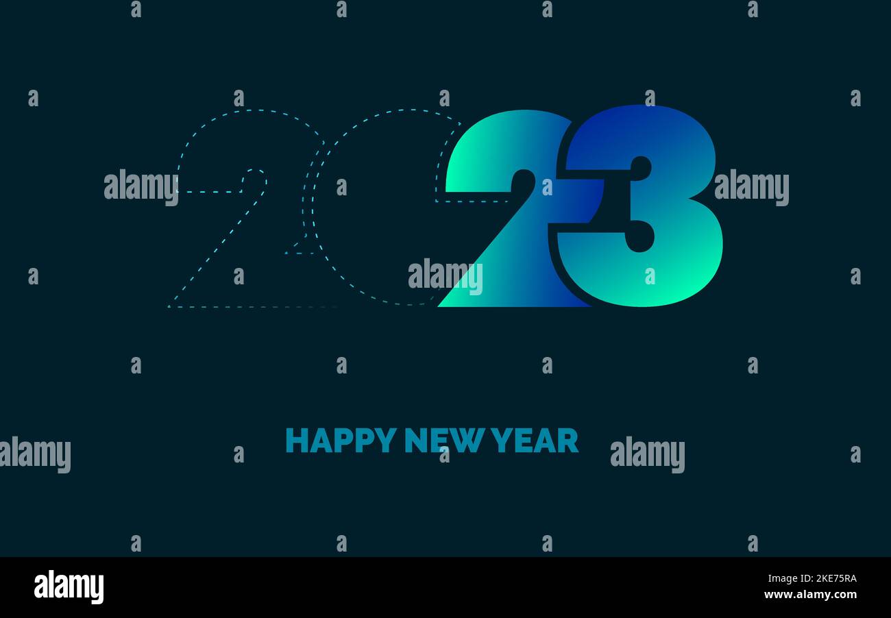 2023 numbers Stock Vector Images - Alamy