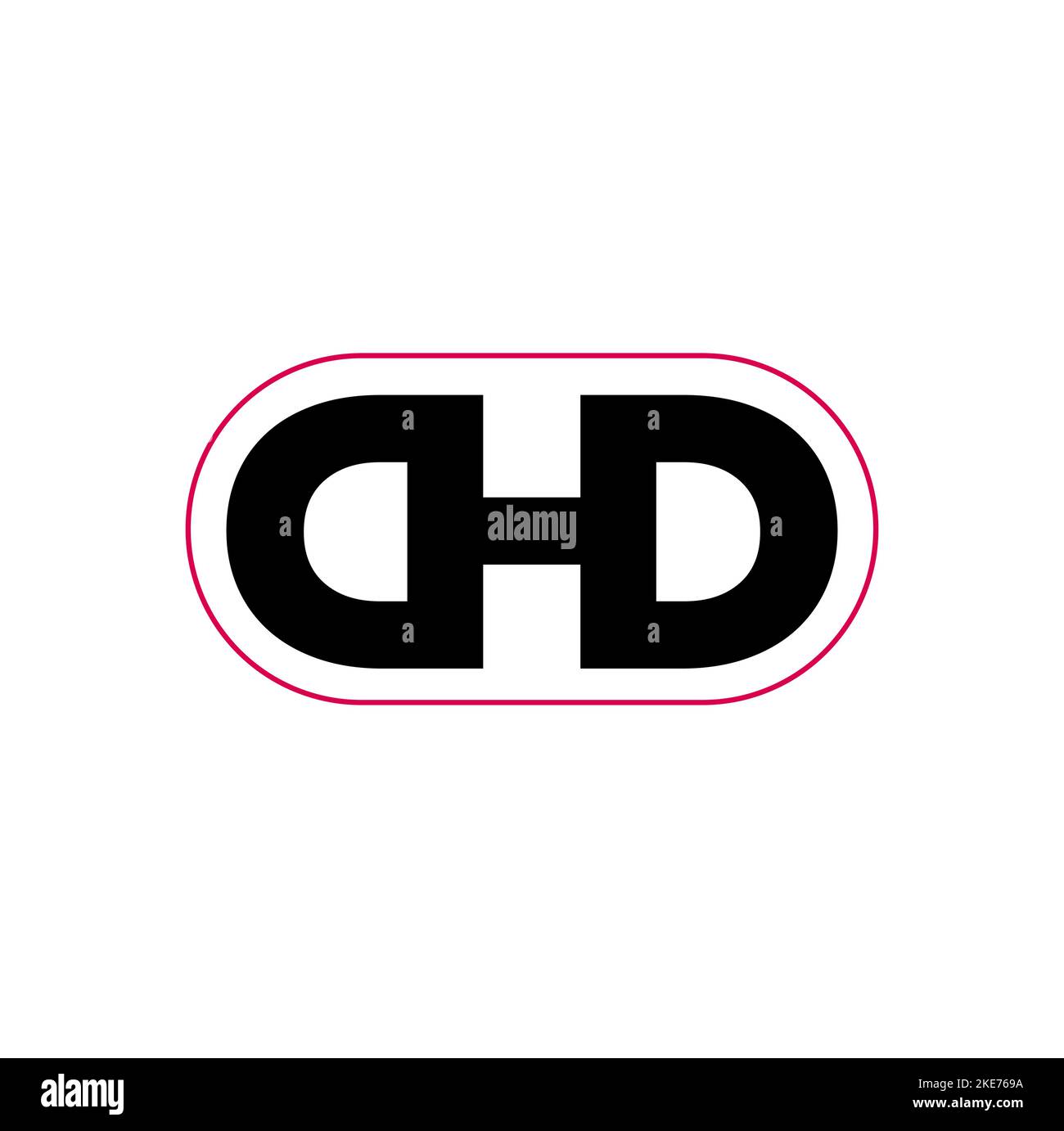 Dhd logo design hi-res stock photography and images - Alamy