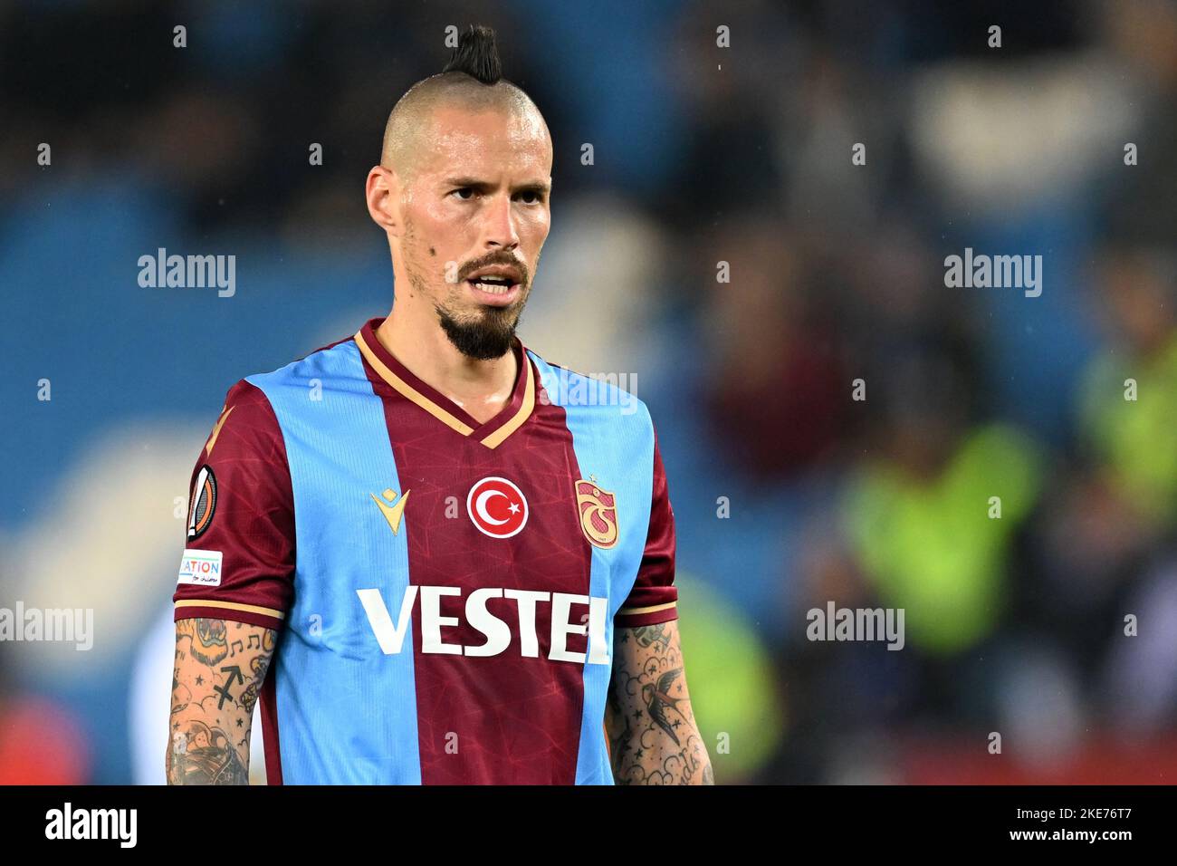 TRABZON - Marek Hamsik of Trabzonspor AS during the UEFA Europa League ...