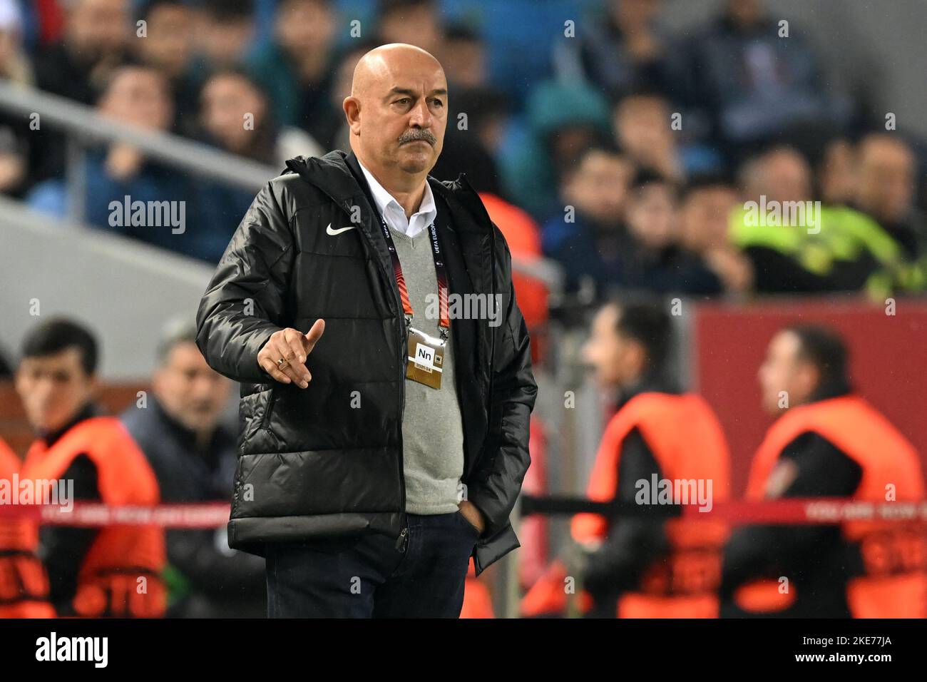 TRABZON - Ferencvaros TC trainer coach Stanislav Cherchesov during the ...