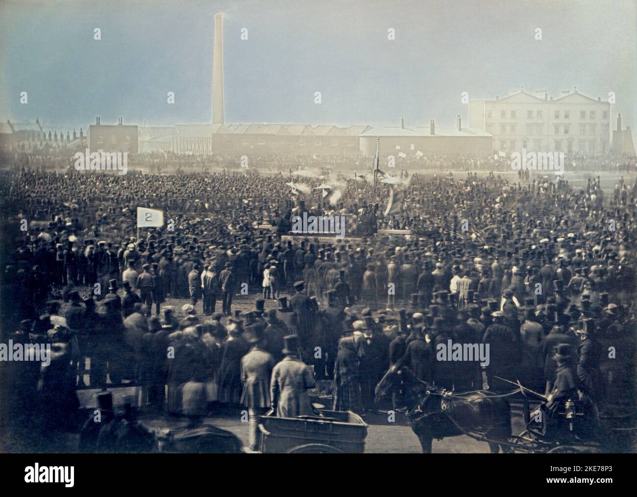 Chartist meeting kennington common hi-res stock photography and images ...