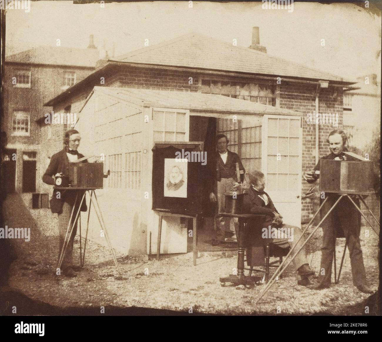 William Henry Fox Talbot The photographic workshop in Reading, 1846 ...