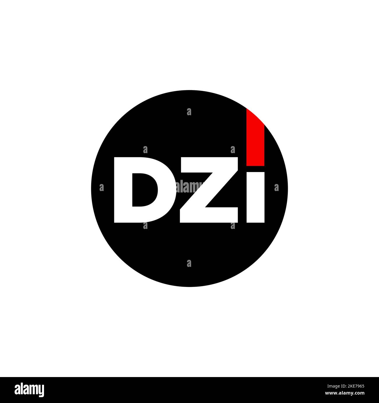 Dzi logo design Stock Vector Images - Alamy