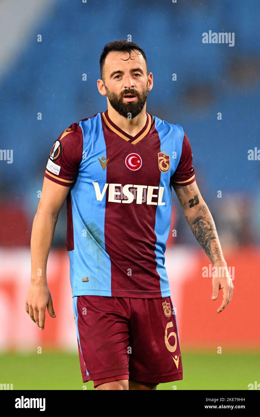 TRABZON - Manolis Siopis of Trabzonspor AS during the UEFA Europa ...