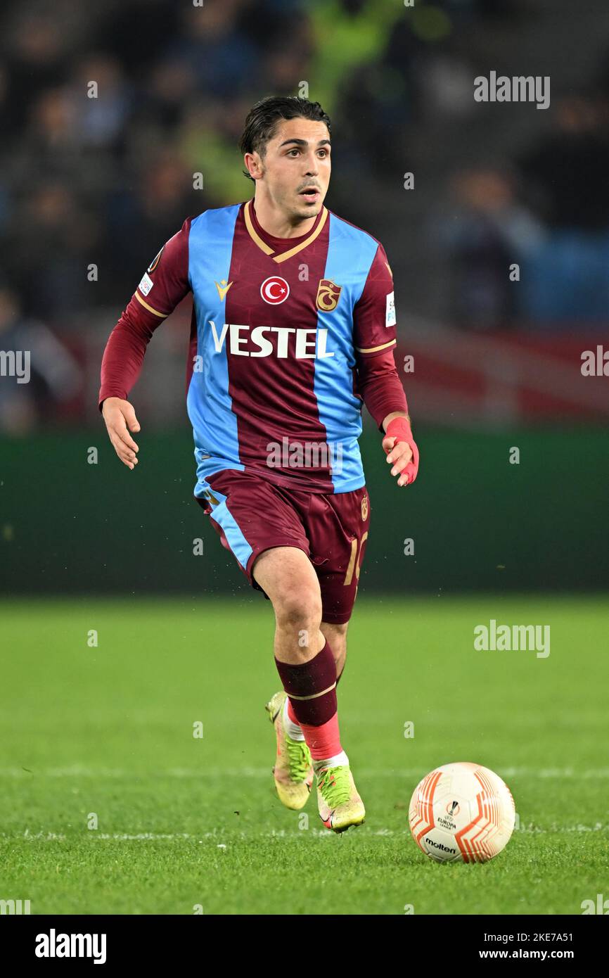 TRABZON - Abdulkadir Omur of Trabzonspor AS during the UEFA Europa ...