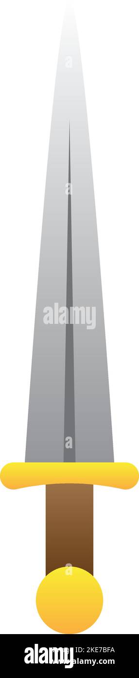 Isolated dagger weapon medieval weapon icon Vector Stock Vector Image ...