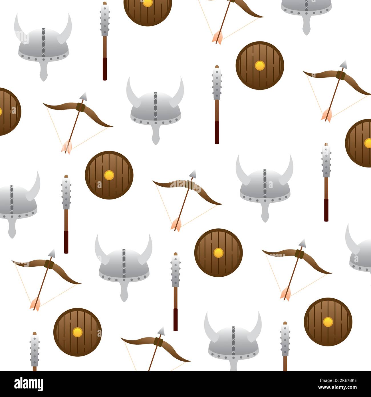 Seamless pattern background with medieval weapons icon Vector Stock Vector Image & Art - Alamy