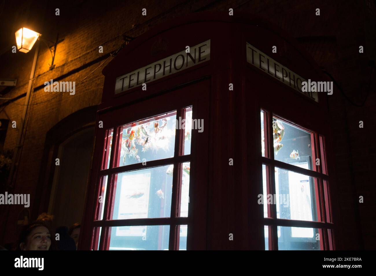 Telephone box aquarium hi-res stock photography and images - Alamy