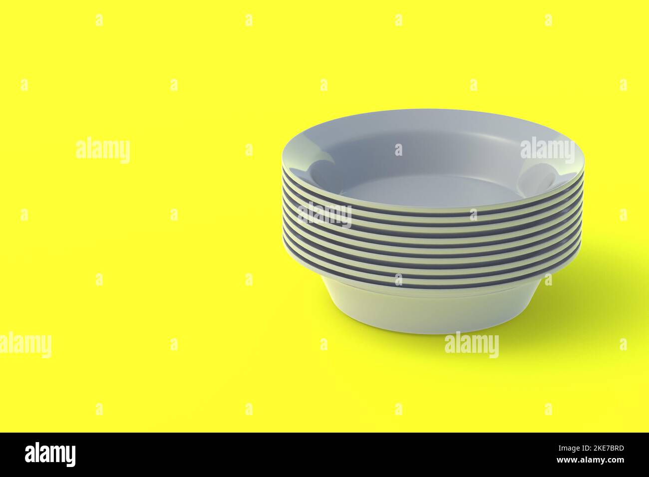 Stack of bowls illustration hi-res stock photography and images - Alamy