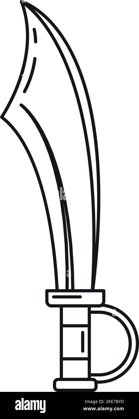 Isolated sword weapon medieval icon Vector Stock Vector Image & Art - Alamy