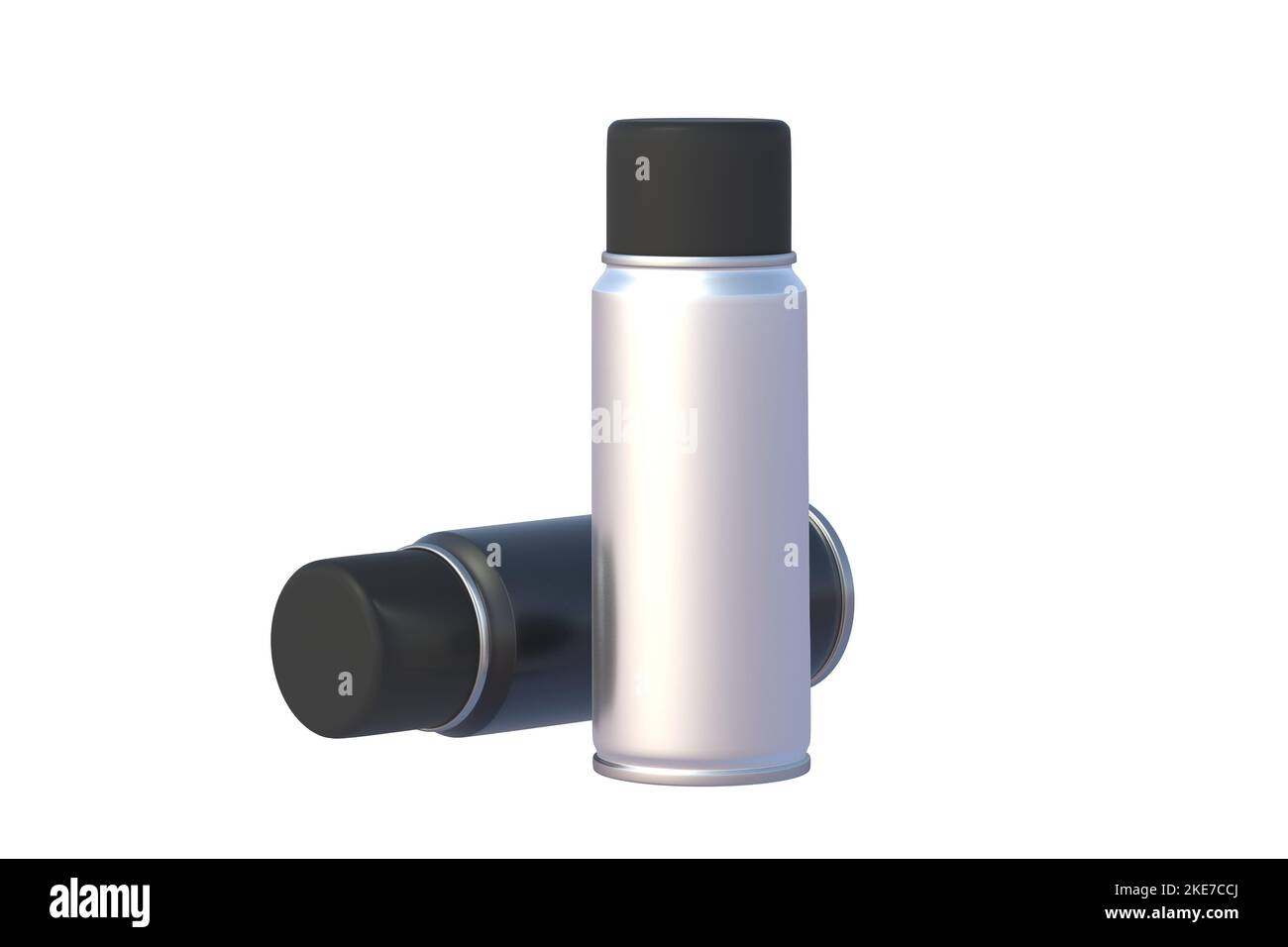 3d render spray cans hi-res stock photography and images - Alamy