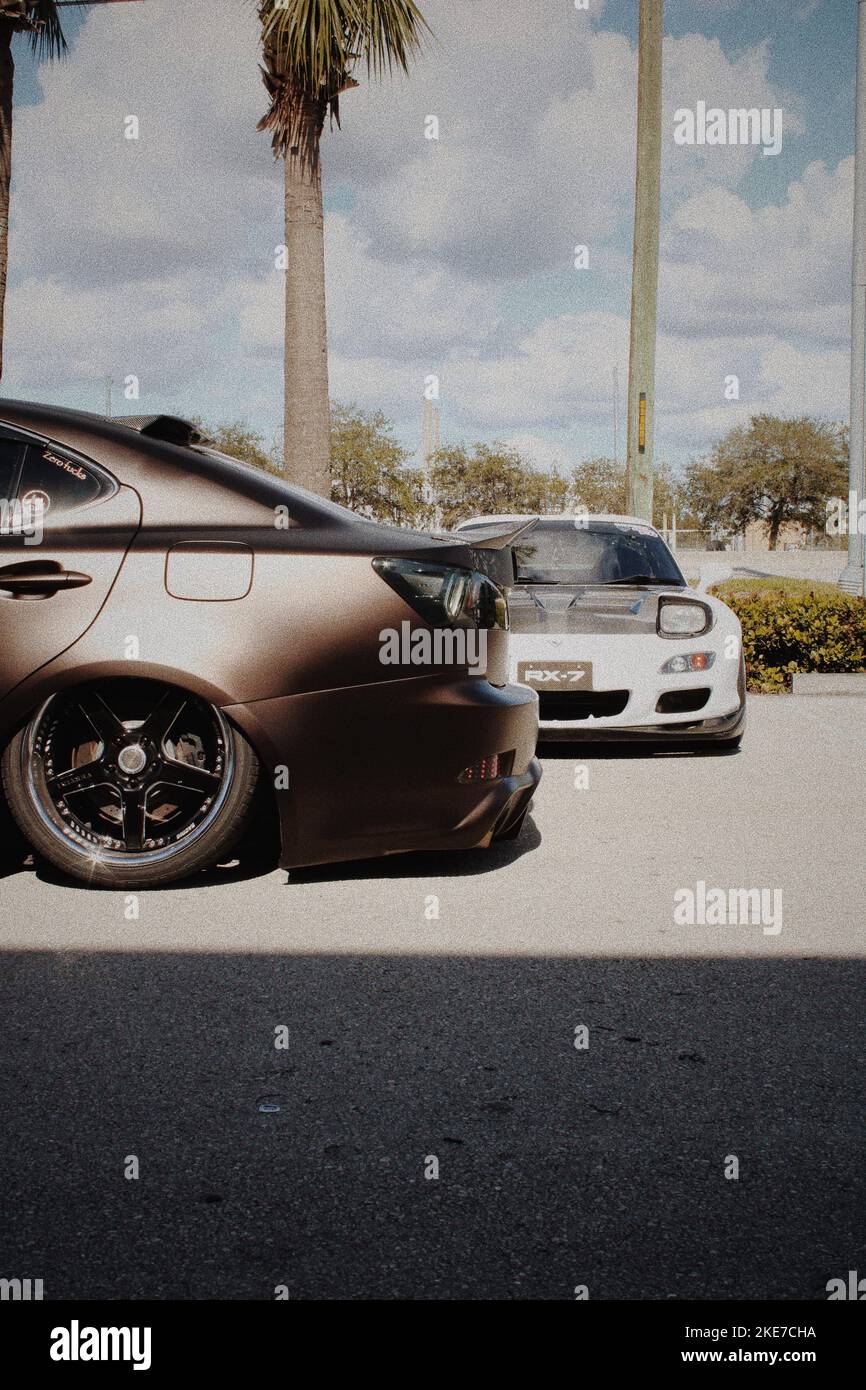 Lexus IS350, RX7 FD Stock Photo - Alamy