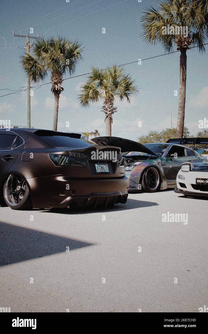 Lexus IS350, RX7 FD, & R35 GTR Stock Photo - Alamy