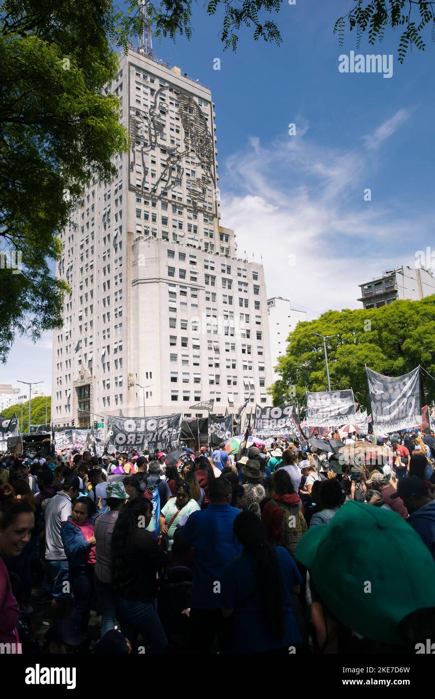 Buenos Aires, Argentina. 10th Nov, 2022. After a new failure in the ...