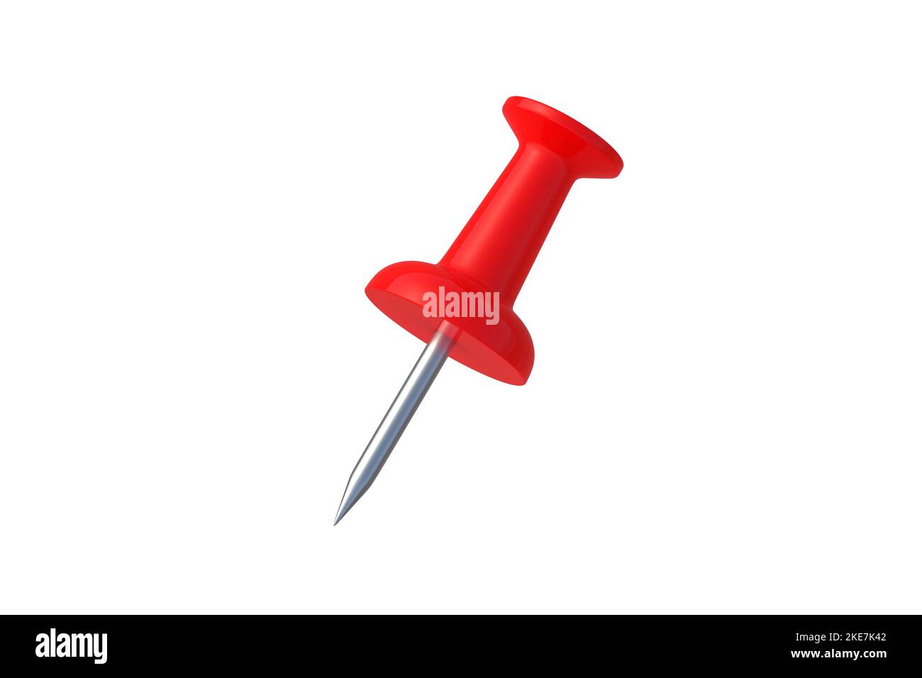 Pushpin render Cut Out Stock Images & Pictures - Alamy